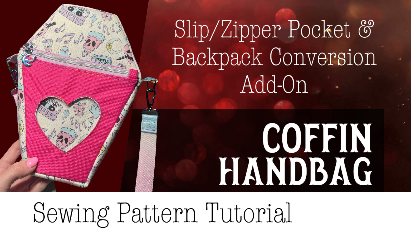 Coffin Handbag Sewing Pattern – Seamingly Wicked